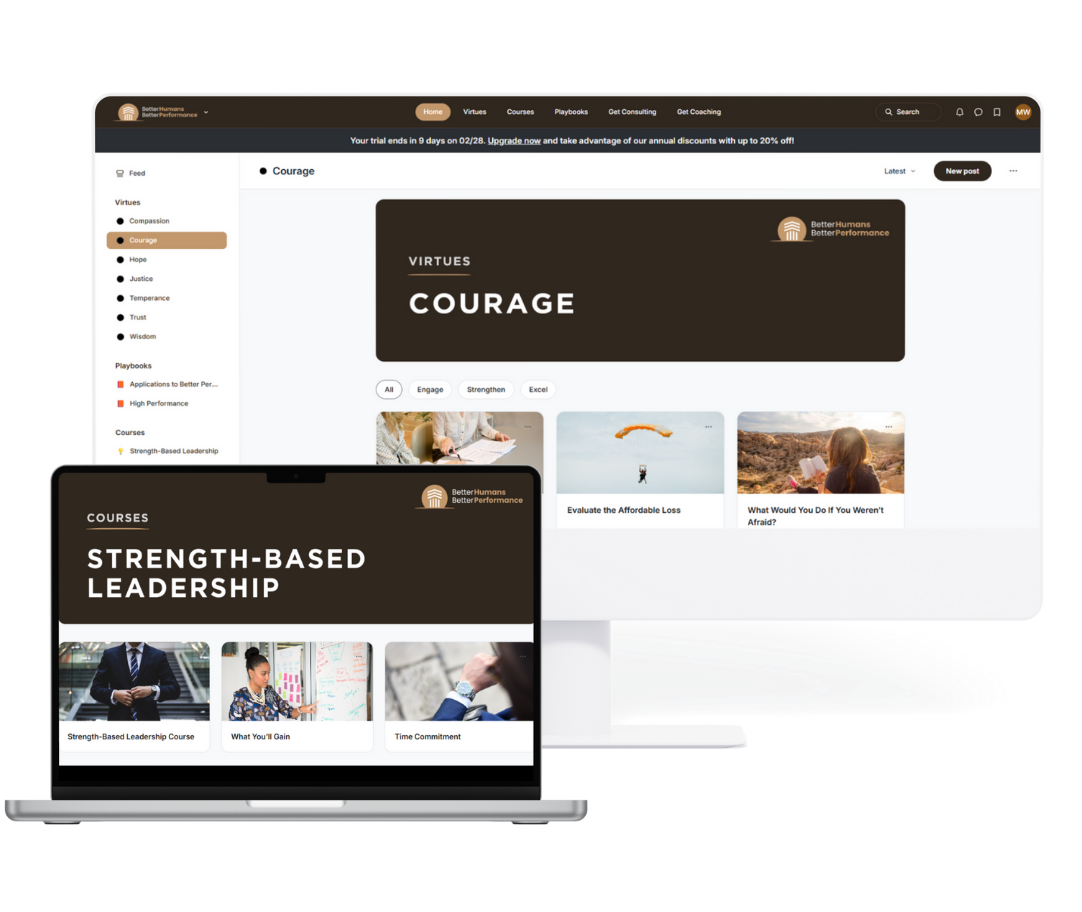 Better Humans Better Performance - Better Humans Better Performance